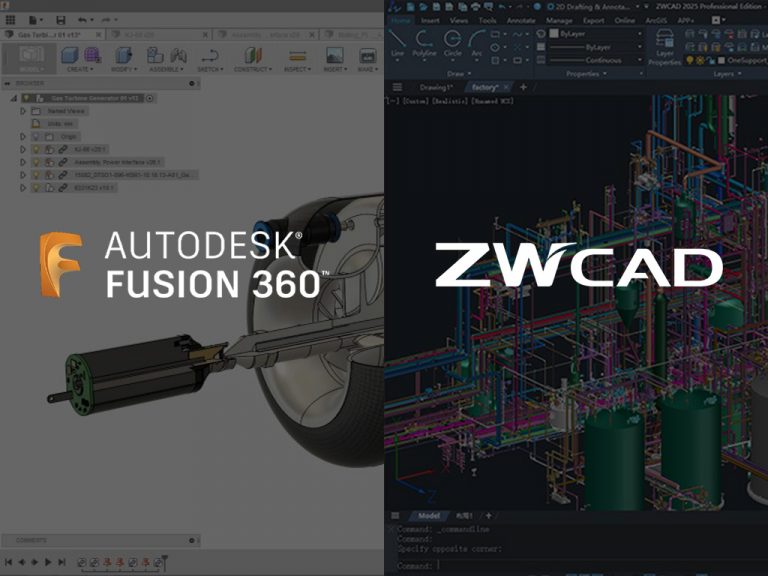 Fusion 360 y ZWCAD: ¿Cuál es la mejor herramienta CAD? - ZWSpain